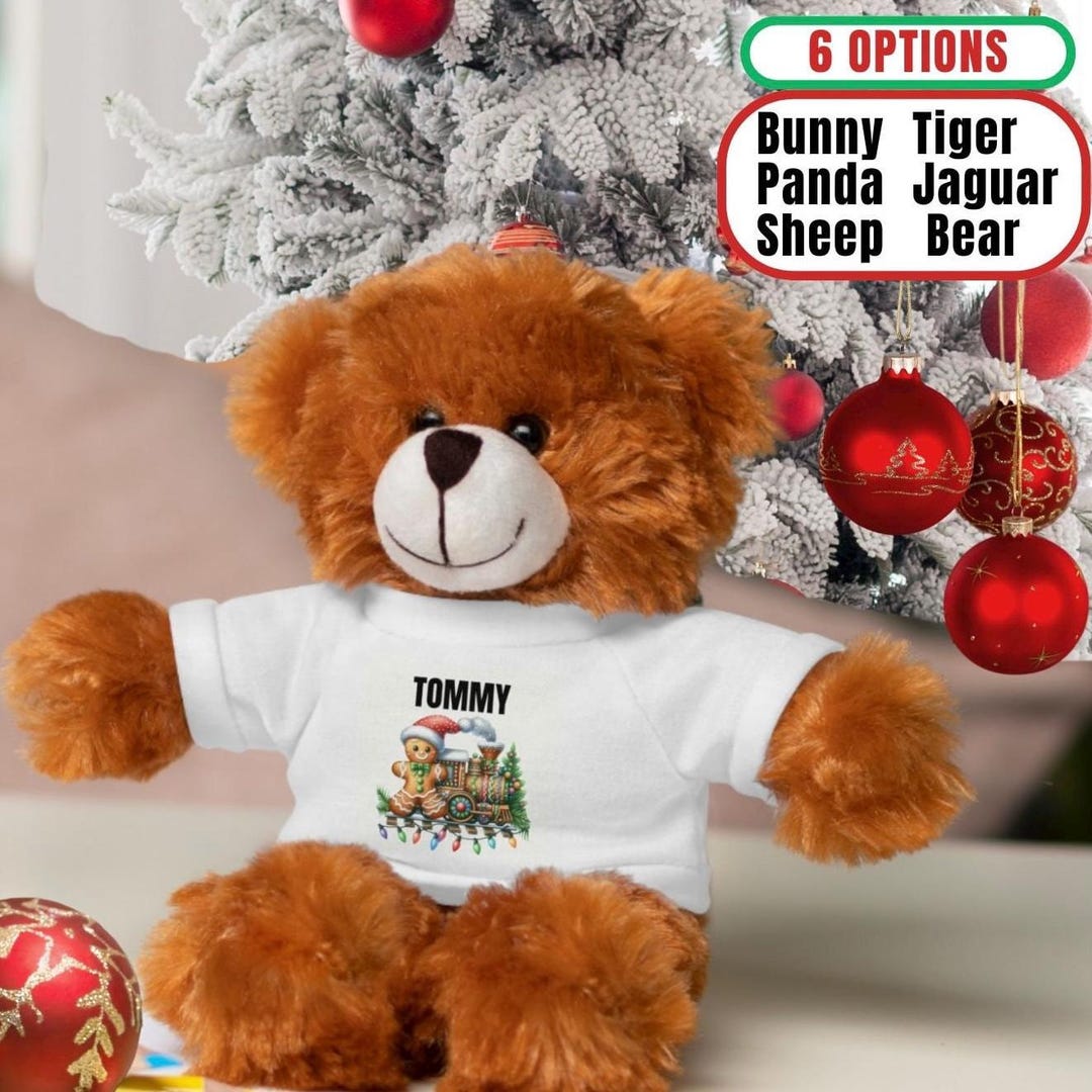 Personalized Stuffed Animal for Christmas: Perfect Stocking Stuffer ...