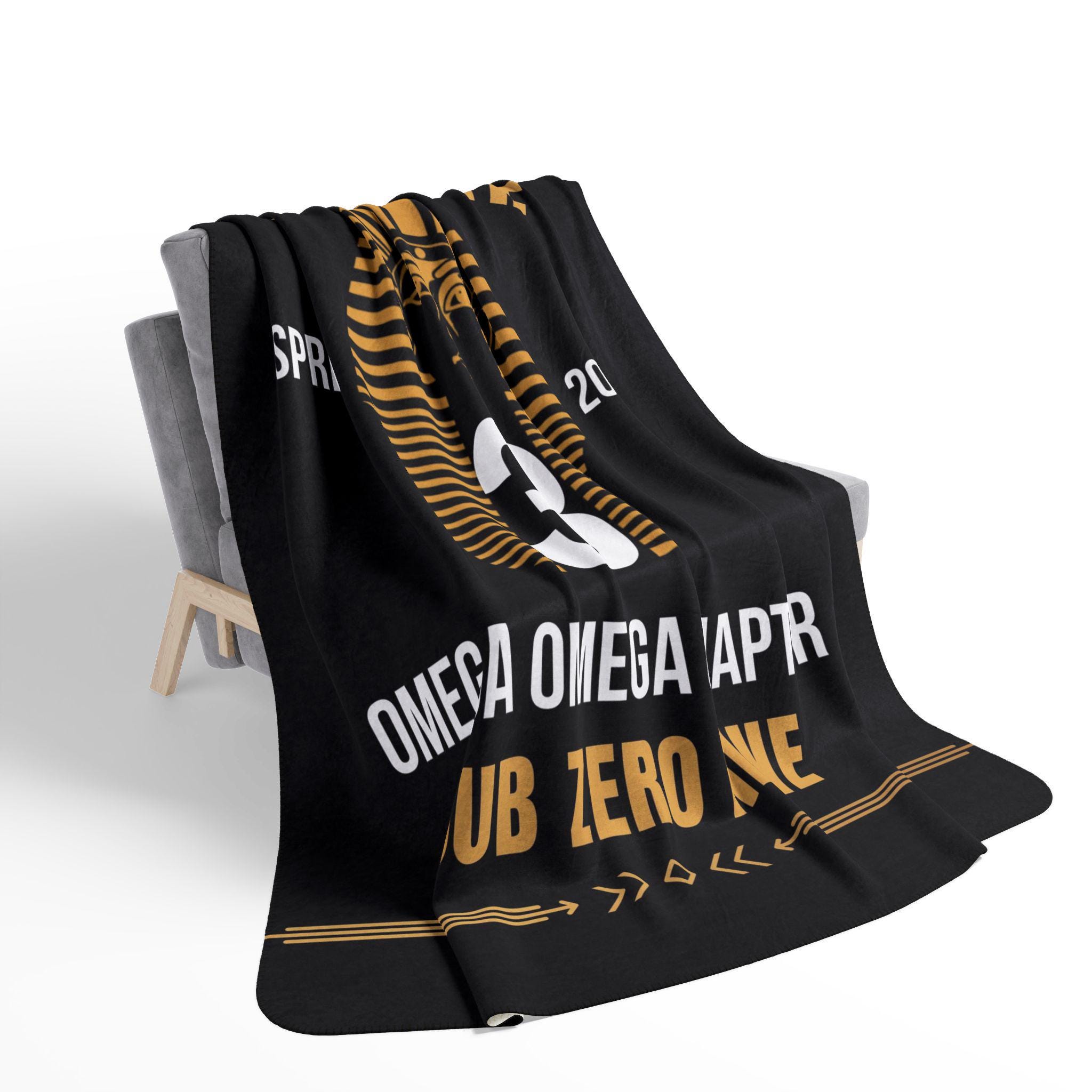 Custom Alpha Fraternity Blanket: Personalized Fraternity Blanket Gift ...