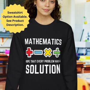 Math Teacher Gift: Fun Mathematician T-shirt for Math Teacher or ...