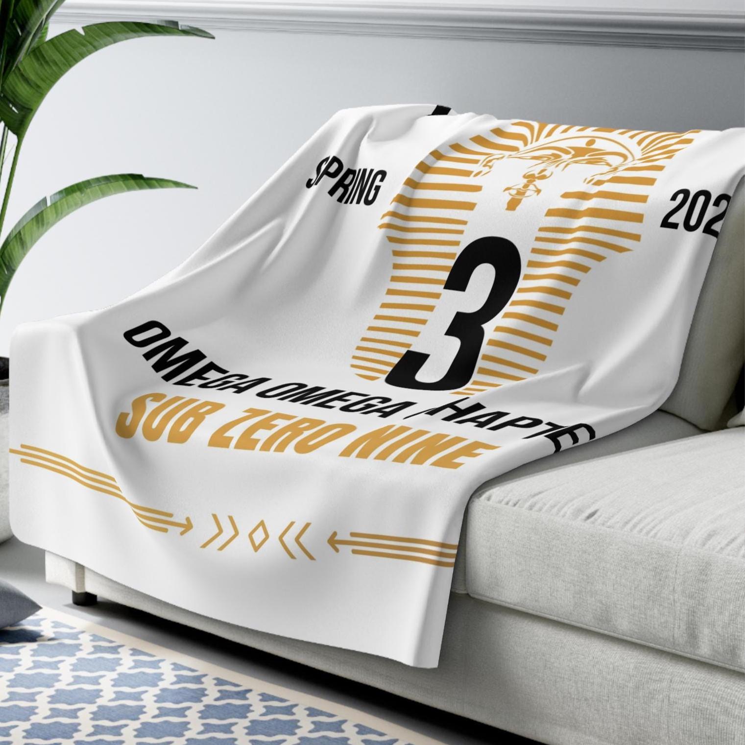 Custom Alpha Fraternity Blanket: Personalized Fraternity Blanket Gift ...