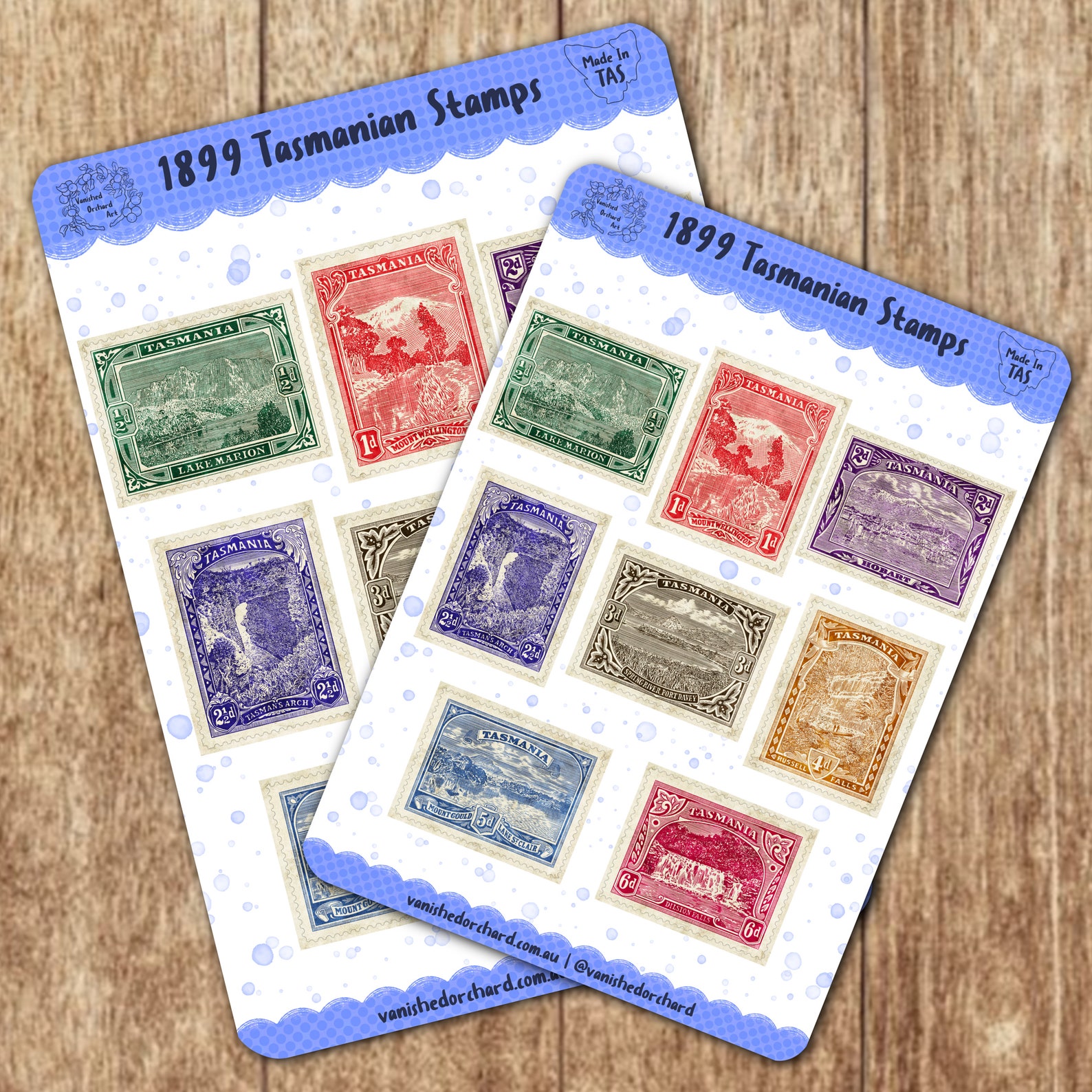 Vintage Postage Stamps Sticker Sheet - Etsy
