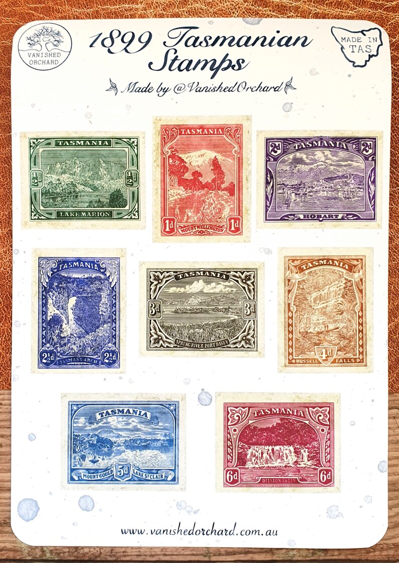 Vintage Postage Stamps Sticker Sheet - Etsy