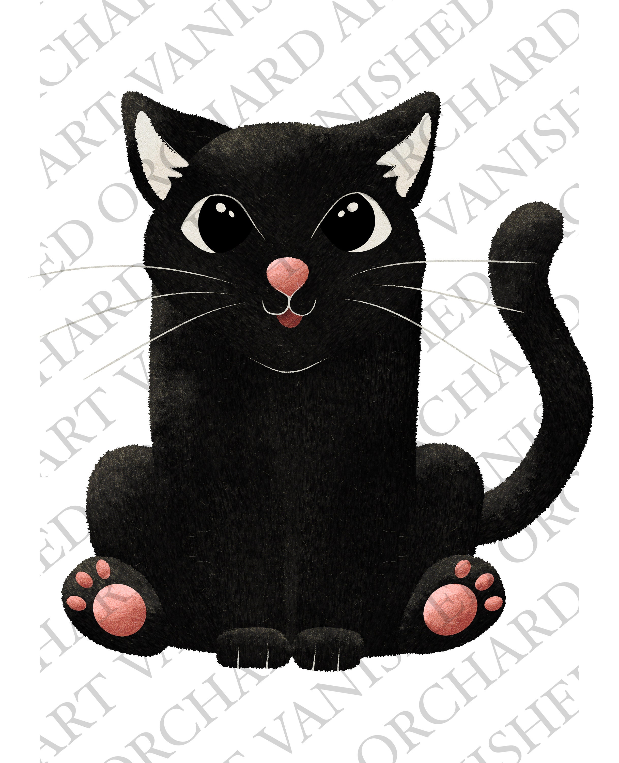 Cute Kawaii Cats Clipart Digital Download - Etsy