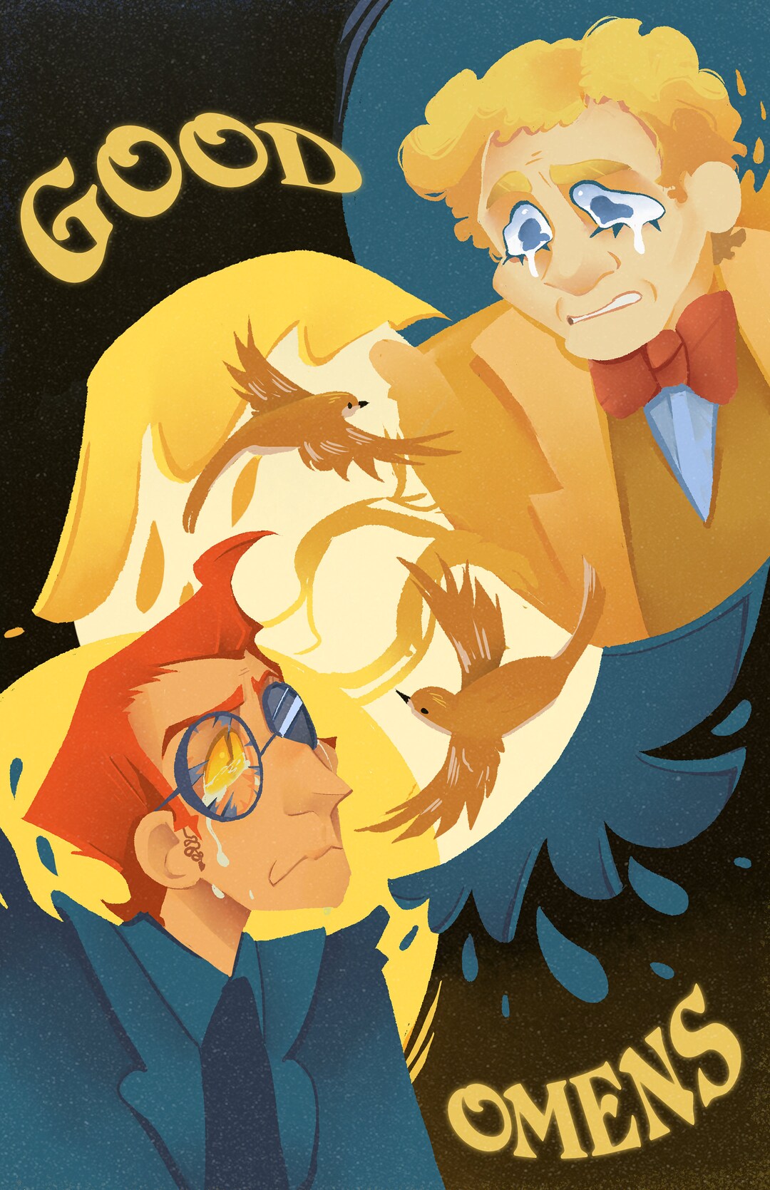 Good Omens Print - Etsy