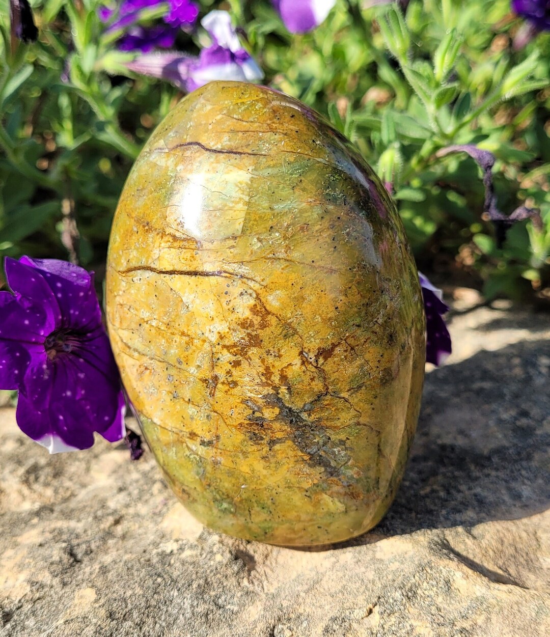 Olive Opal Free Form - Etsy