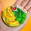 Colorful Pho Soup Wallbest PVC Magnet Vietnamese Noodles Pho Noodles ...