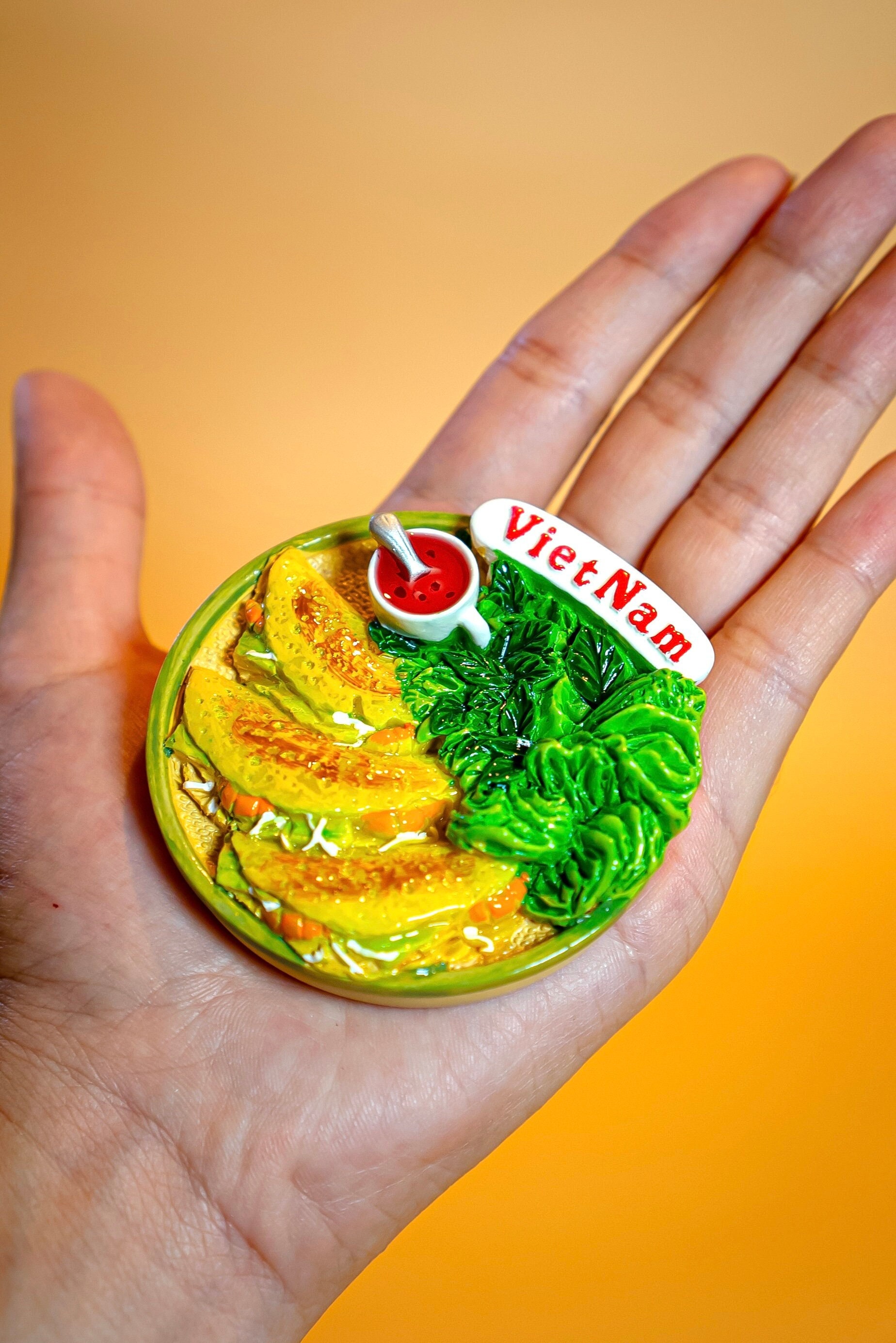 Vietnamese Crepes Heavy Duty Magnet/vietnamese Cultural Food Magnet ...