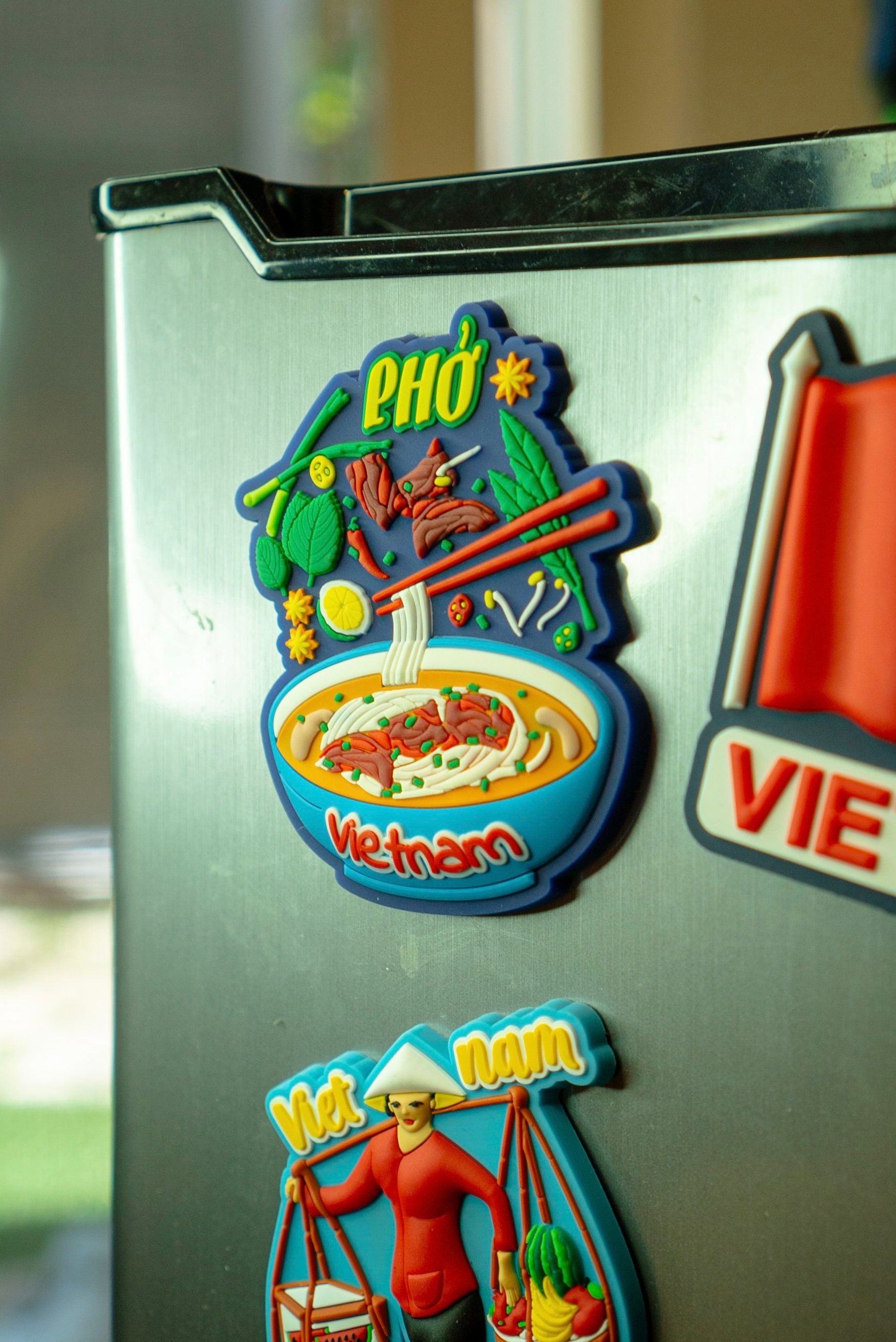 Colorful Pho Soup Heavy Duty Fridge Magnet Vietnamese - Etsy