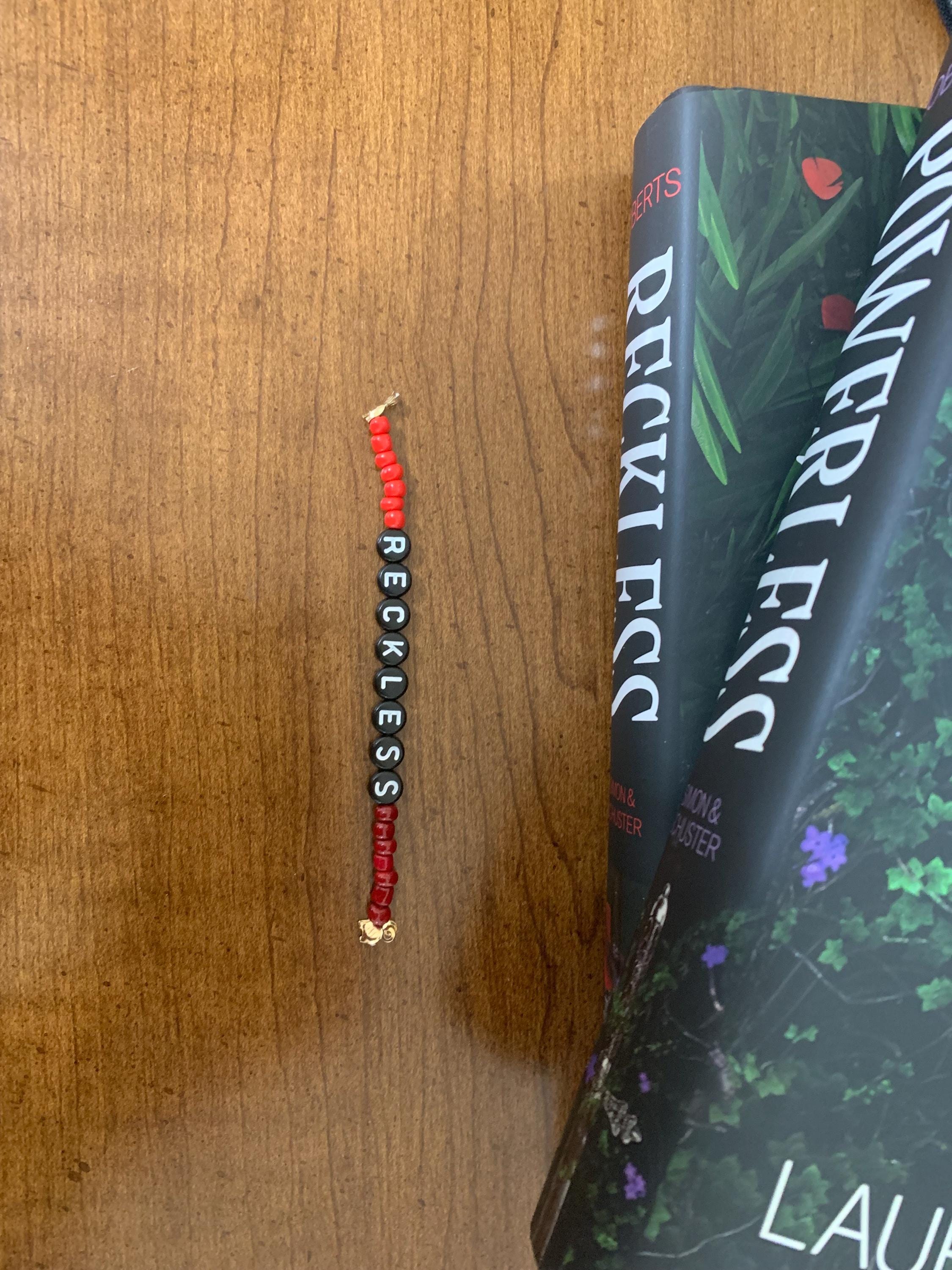 Reckless Bookmark- Inspired by the Powerless Trilogy - Etsy