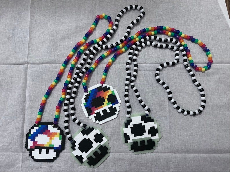 Mario Themed Kandi Perlers - Etsy