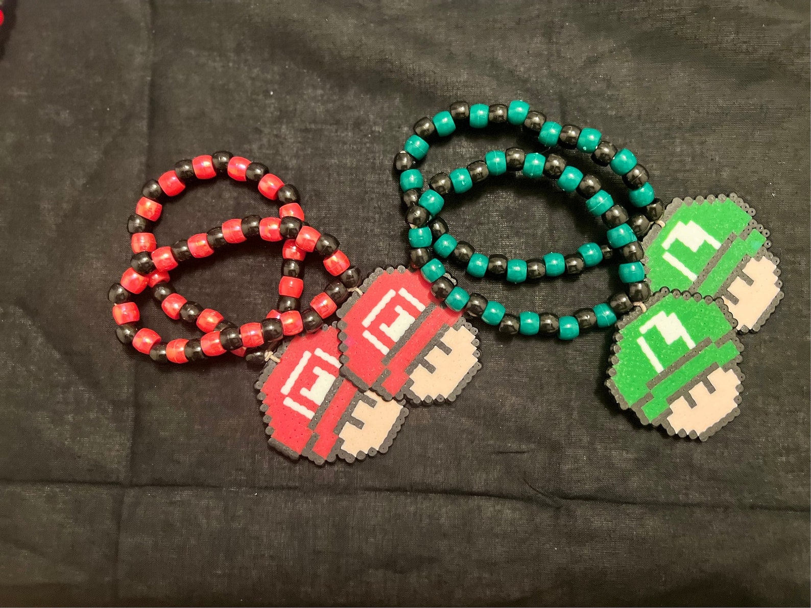 Mario Themed Kandi Perlers - Etsy