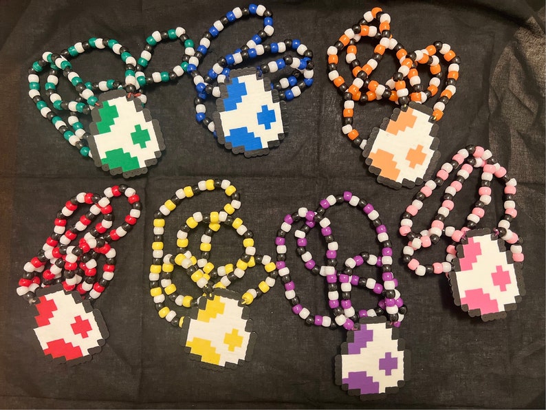 Mario Themed Kandi Perlers - Etsy