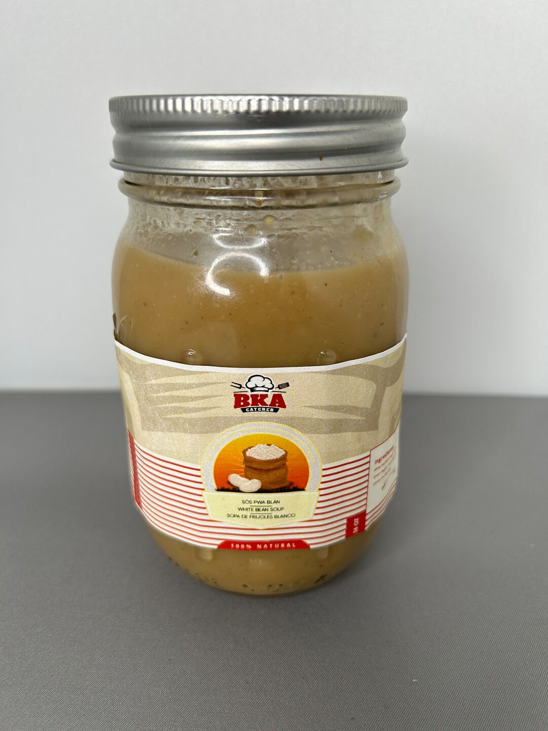 BKA Sòs Pwa Blan Haitian Bean Sauce White Bean Soup 16 Oz - Etsy