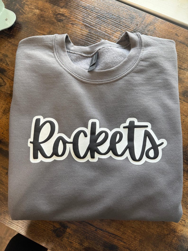 Customized 3d Puff Printed Shirts With Glitter – Personalized & Stylish ...