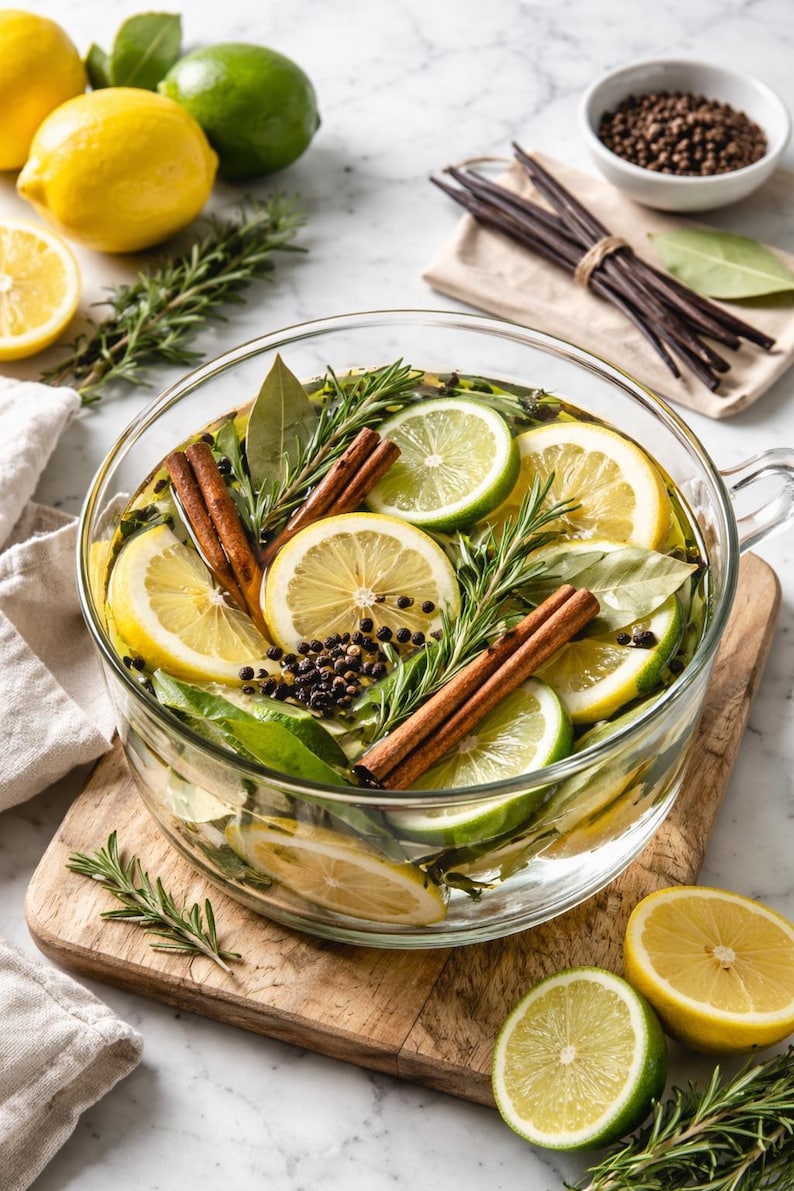Kitchen Fresh & Clean Simmer Pot – Lemon Lime Citrus With Rosemary ...