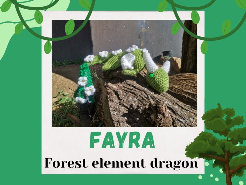 Dragon Crochet Elemental Pattern - Etsy