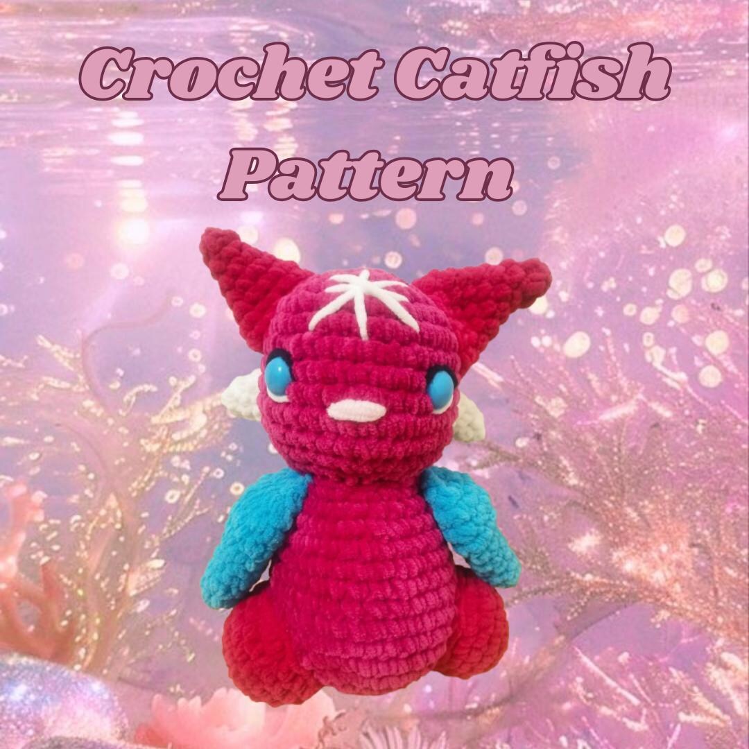 Crochet Catfish Pattern - Etsy