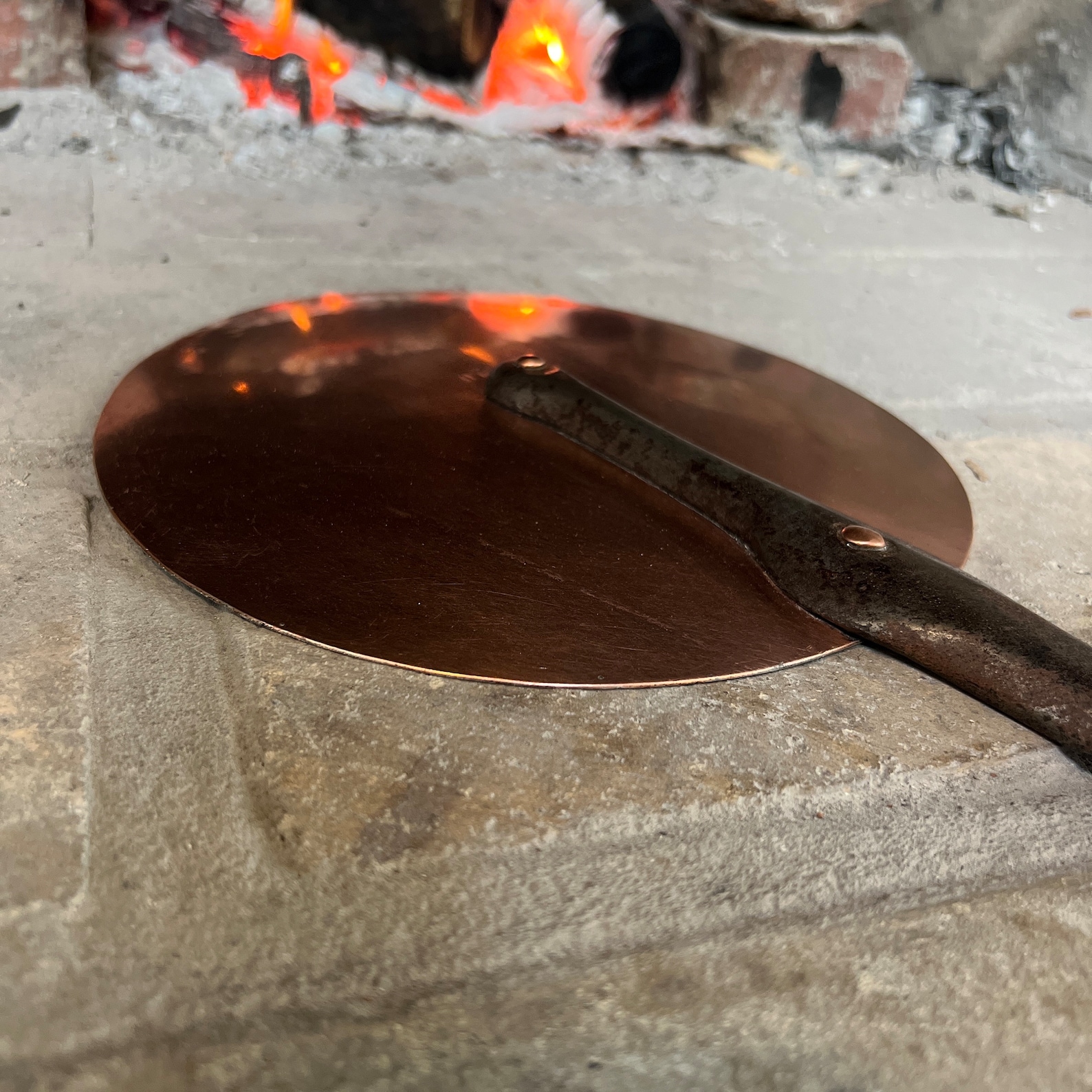 French Vintage Copper Lid 20 Cm 1.25mm NEW TIN - Etsy