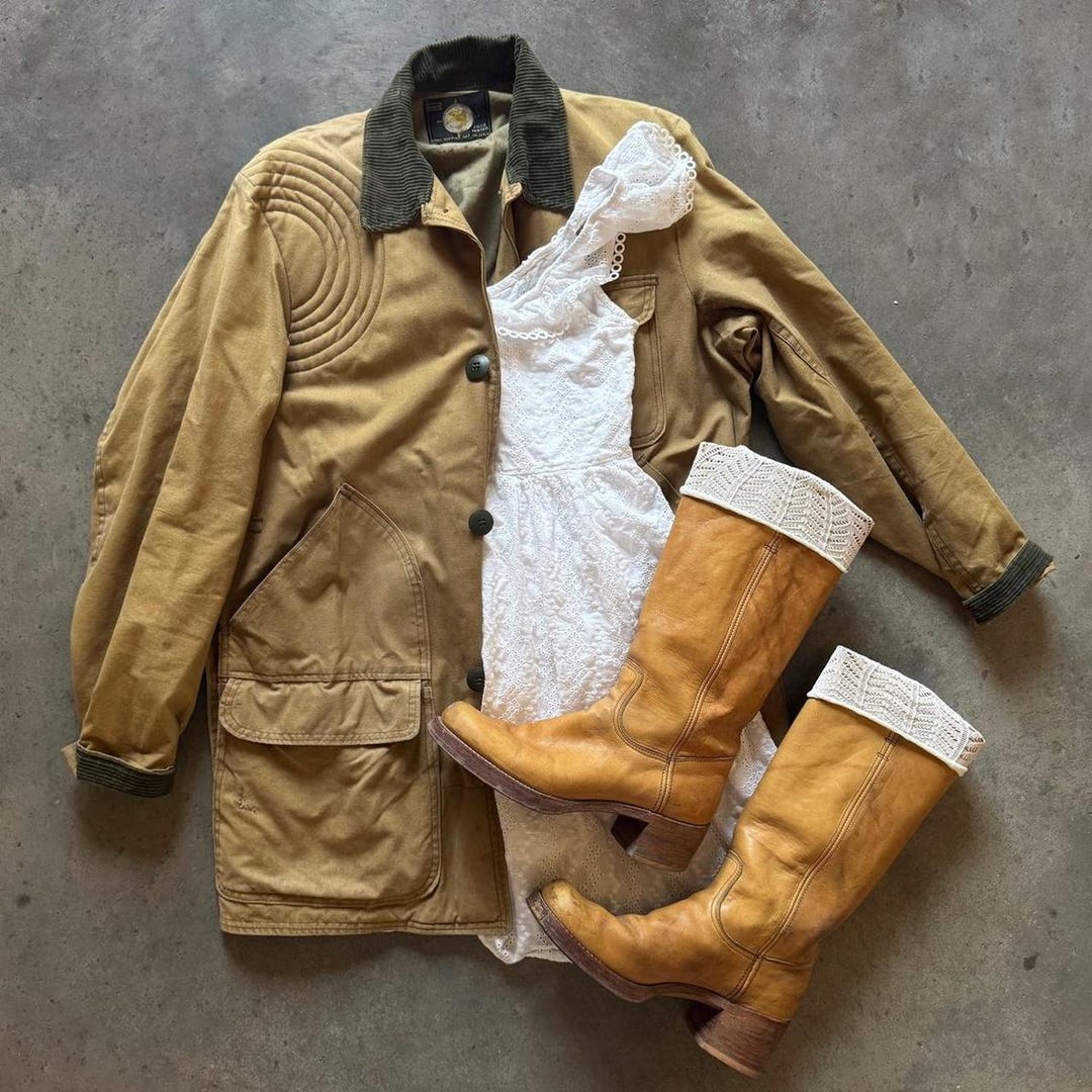 Vintage Sears Hunting Field Jacket Barn Coat - Etsy