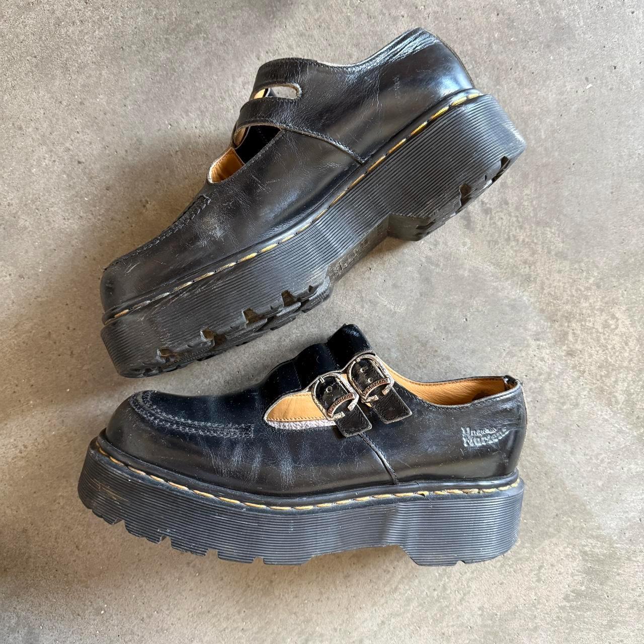 Vintage Doc Martens Mary Jane Platform Shoes - Etsy