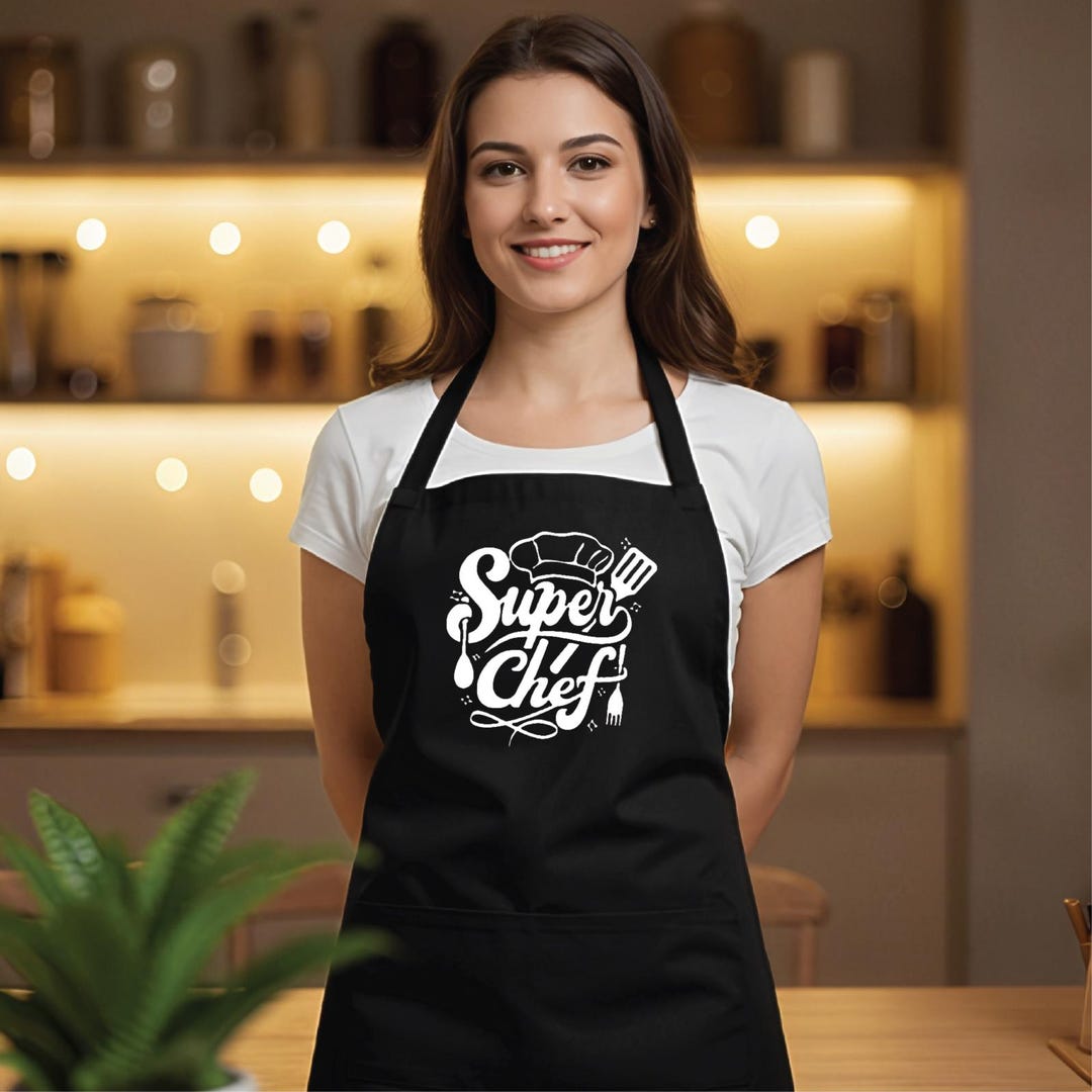 Personalized Super Chef Apron: Custom Photo Gift - Etsy