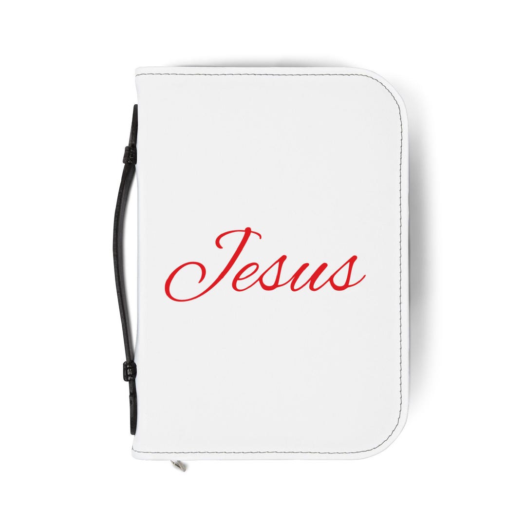 Personalized White PU Leather Bible Cover, Travel Church Gift - Etsy