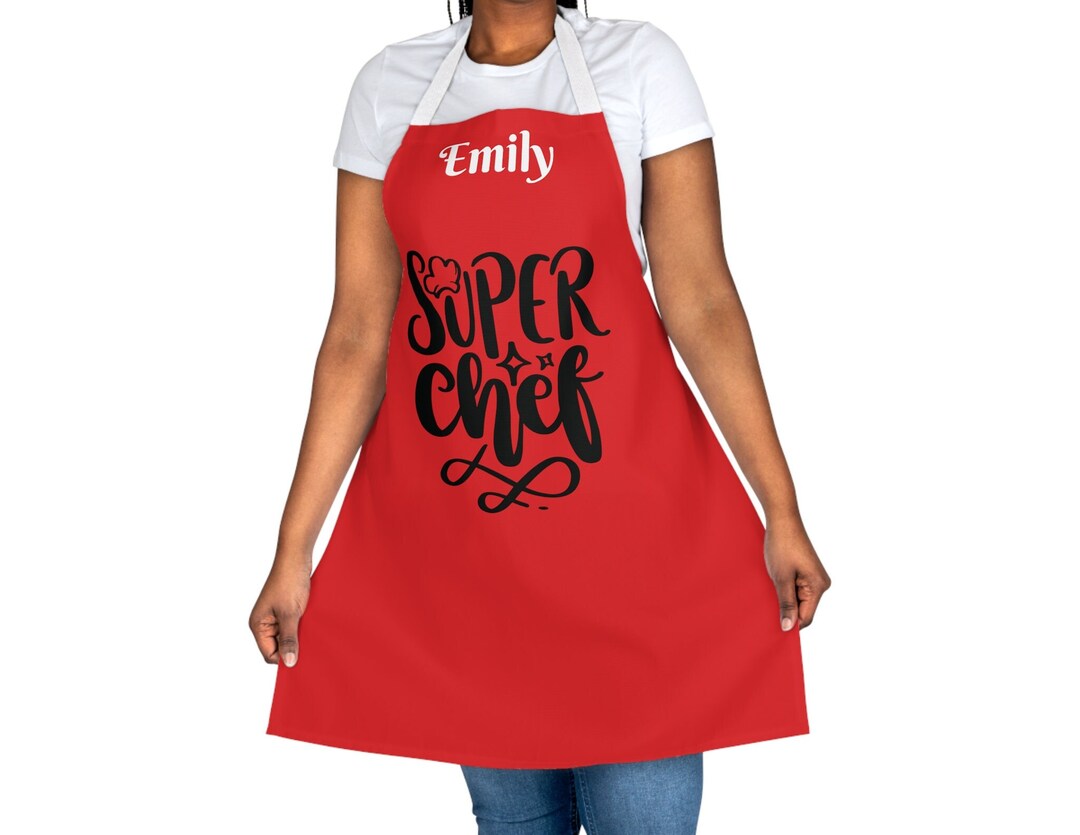 Personalized, Super Chef, Super Chef, Cooking Wear, Chef Wear, Chef ...