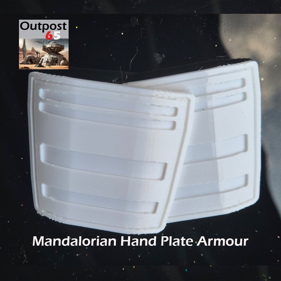 Mandalorian Hand Plate Armour revan pair - Etsy