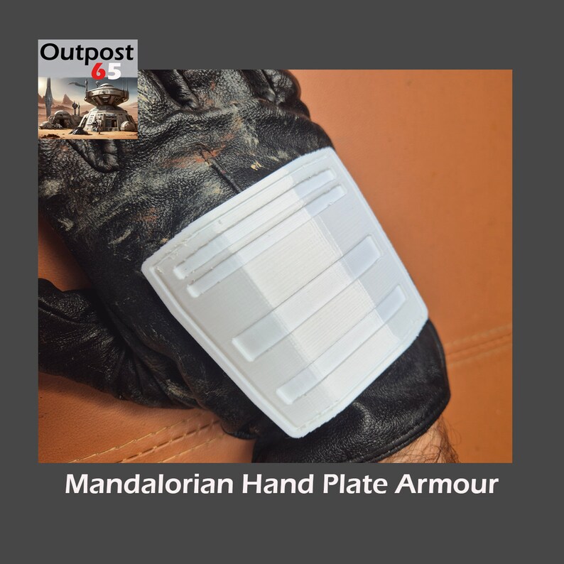 Mandalorian Hand Plate Armour revan pair - Etsy