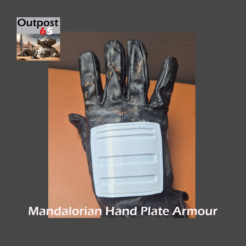 Mandalorian Hand Plate Armour revan pair - Etsy