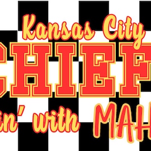 Kansas City Chiefs, Hangin' With Mahomies 30 & 40 Oz Name Plate ...
