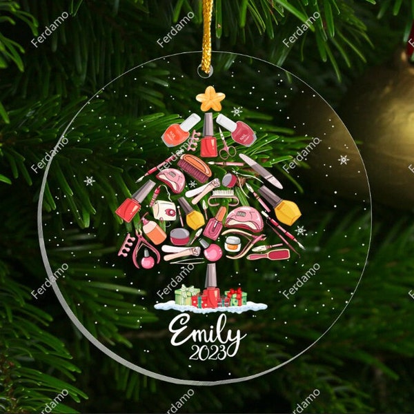 Nail Technician Manicurist Gift, Christmas Gift Shaped Ornament - 60 ...