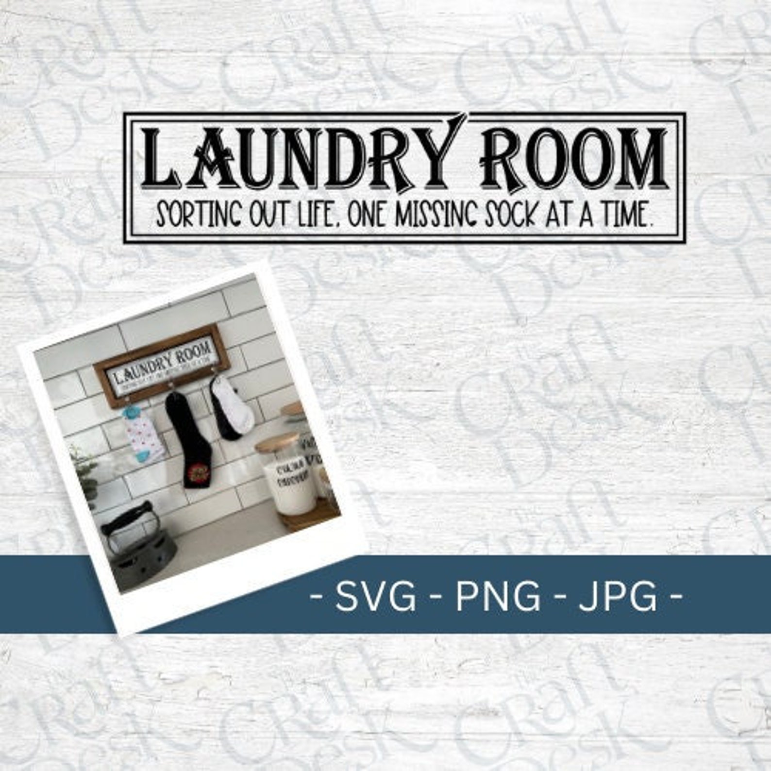 Laundry Room Sign SVG | Laundry SVG | Wall Sign SVG | Design File ...