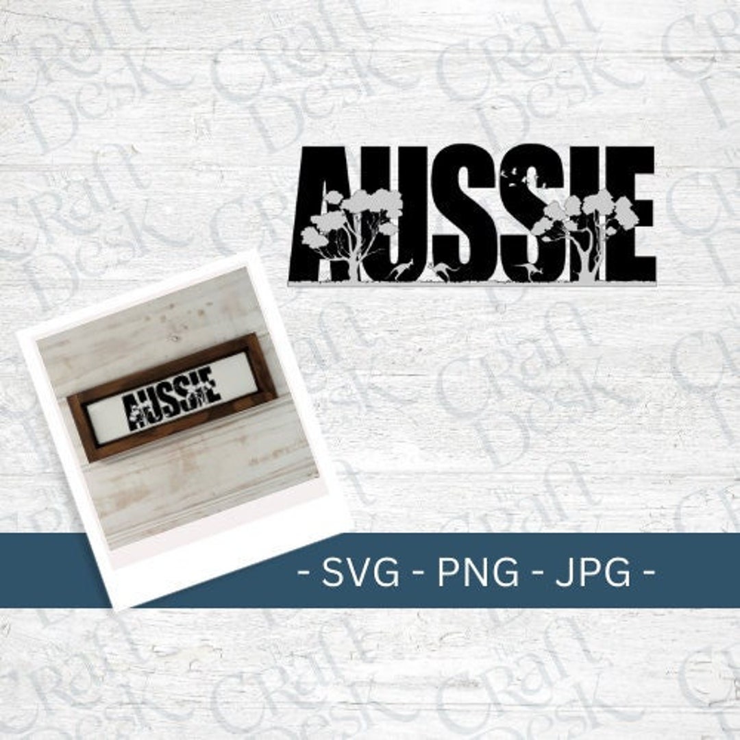 Aussie Landscape SVG | Australia SVG | Australia Day | Aussie SVG ...