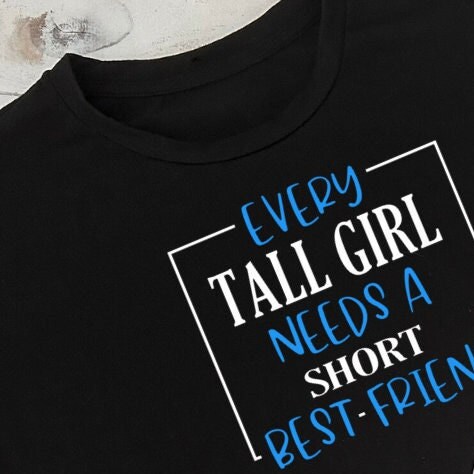 Best Friends SVG | Tall & Short Friends SVG | Design File | Digital ...