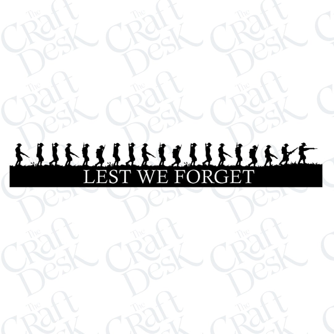 Anzac Day SVG | Soldier SVG | Remembrance Day | Lest We Forget SVG ...
