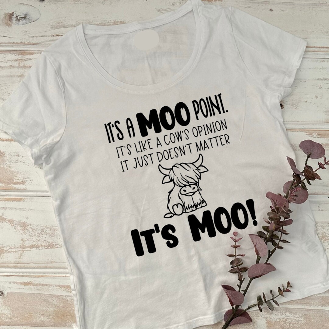 Moo Point SVG | Friends SVG | Cow SVG | Design File | Digital File ...