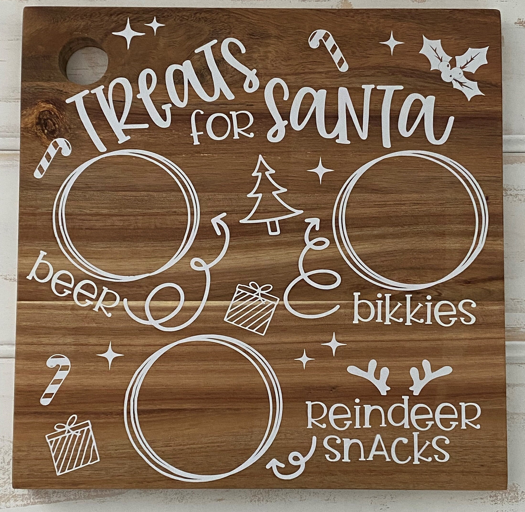 Santa Treat Board SVG | Christmas SVG | Santa SVG | Design File ...