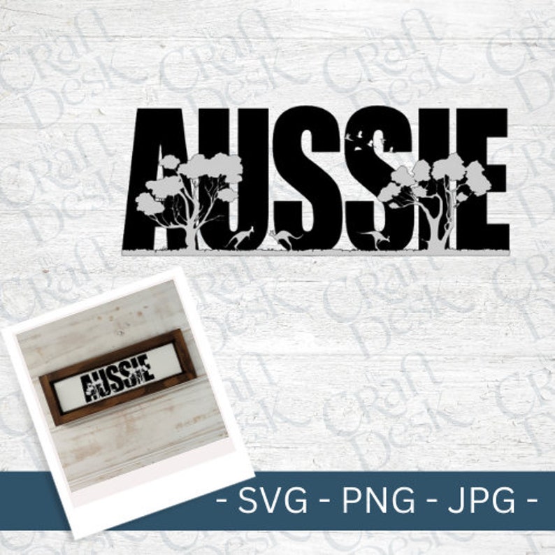 Aussie Landscape SVG | Australia SVG | Australia Day | Aussie SVG ...