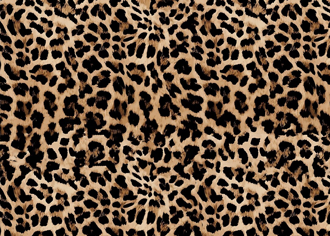 Gold Leopard Print PNG – Luxurious Animal Print Backgrounds (set of 4 ...