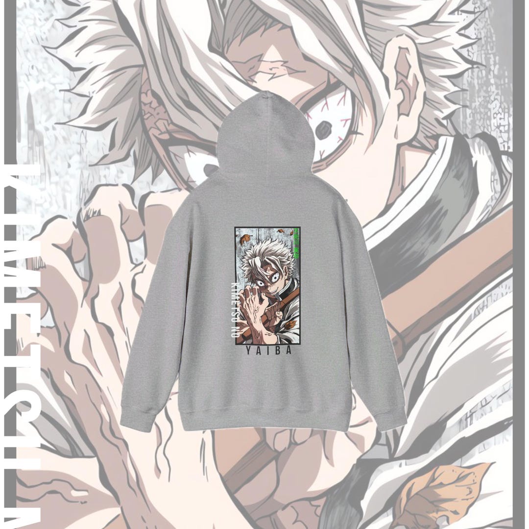 Wind Hashira Anime Hoodie Demon Slayer Inspired Anime Cosplay Hoodie ...