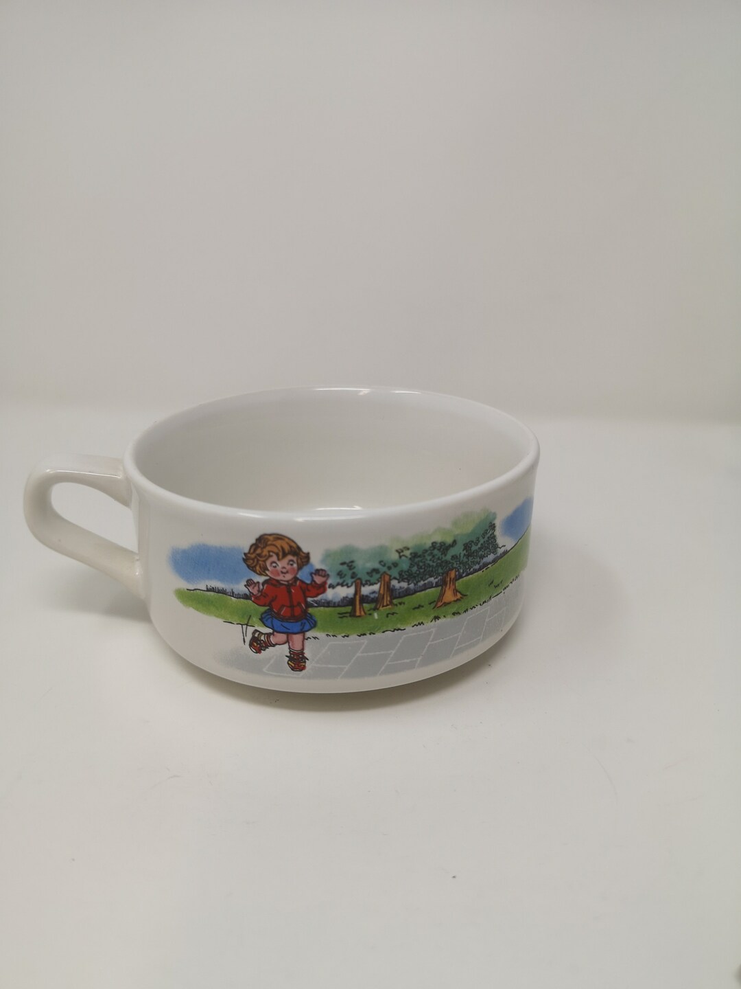 Campbells Soup Hopscotch Retro Soup Bowl Mug - Etsy