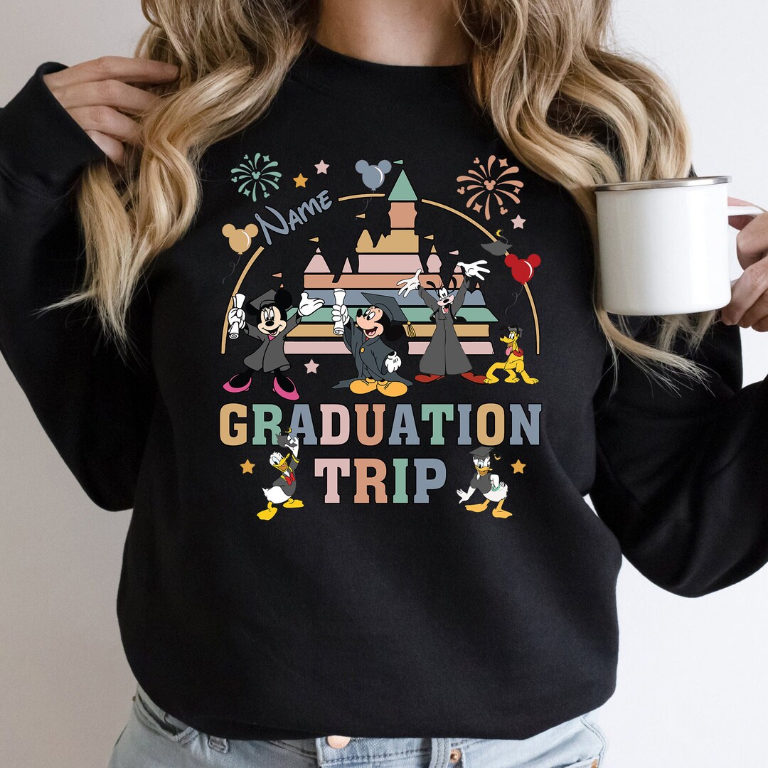 Custom Disney Graduation Shirts, Graduation Shirt, Disney Graduation ...