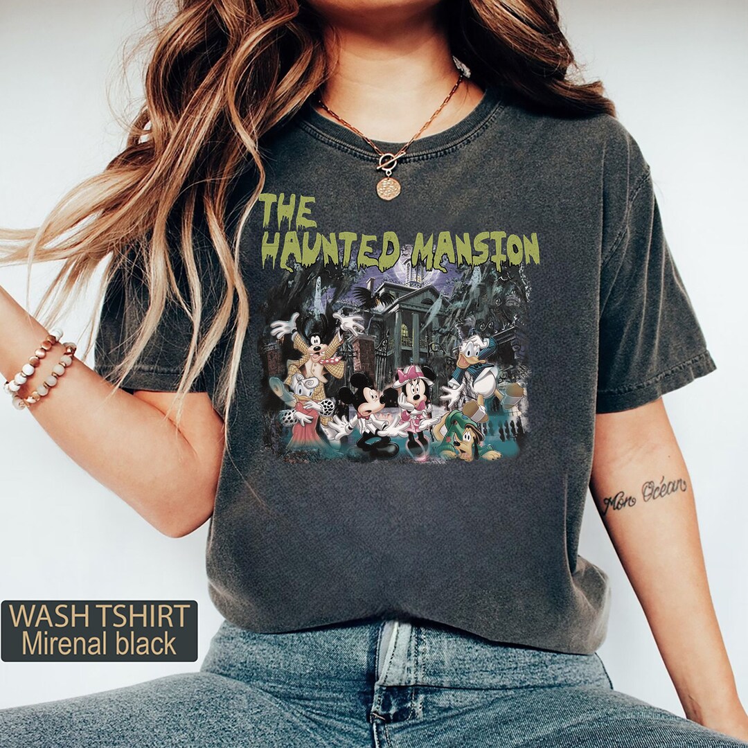 Retro Disney the Haunted Mansion Shirts, Halloween Shirts, Haunted ...