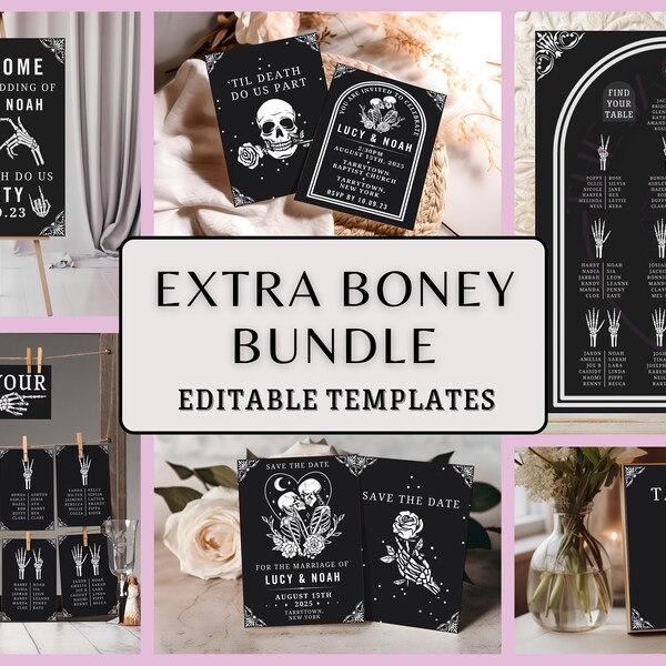 Gothic Wedding Signs - Etsy