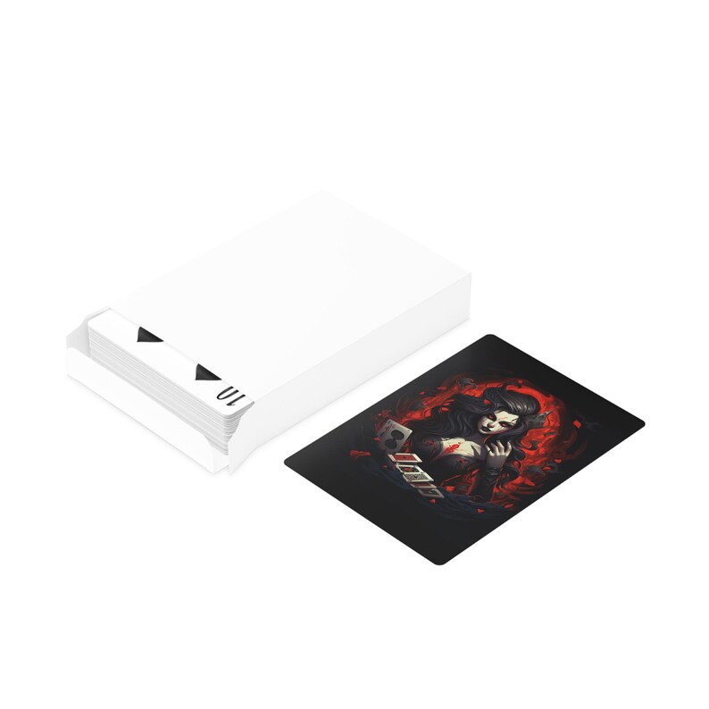 Poker Cards, Female Vampire Poker Card Set, Playing Cards Deck, Gothic ...