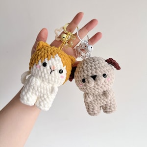 No Sew 10in1 Animal Keychain Crochet Pattern Bundle, Plushie Amigurumi ...