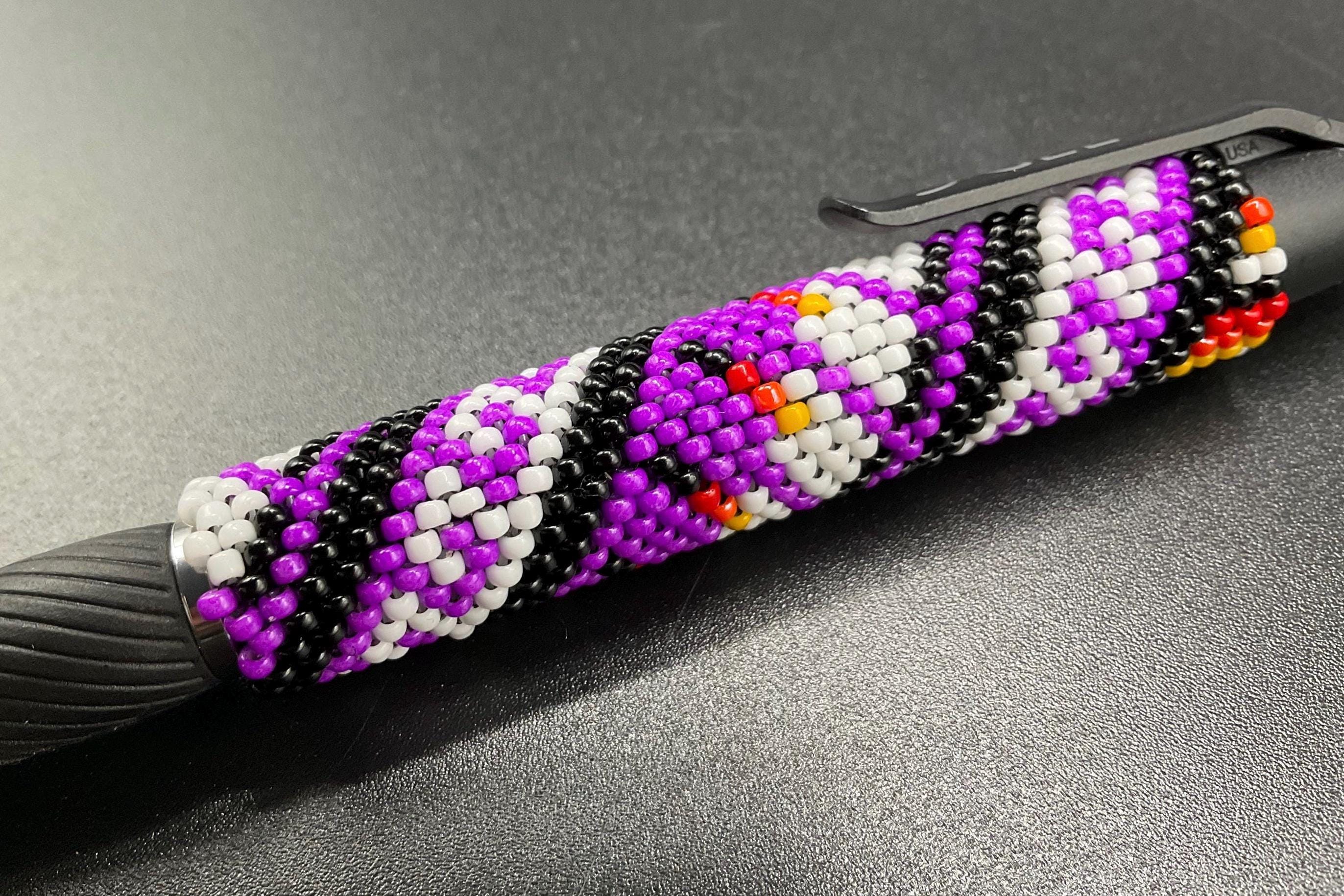 Native American Beaded Pen - Etsy
