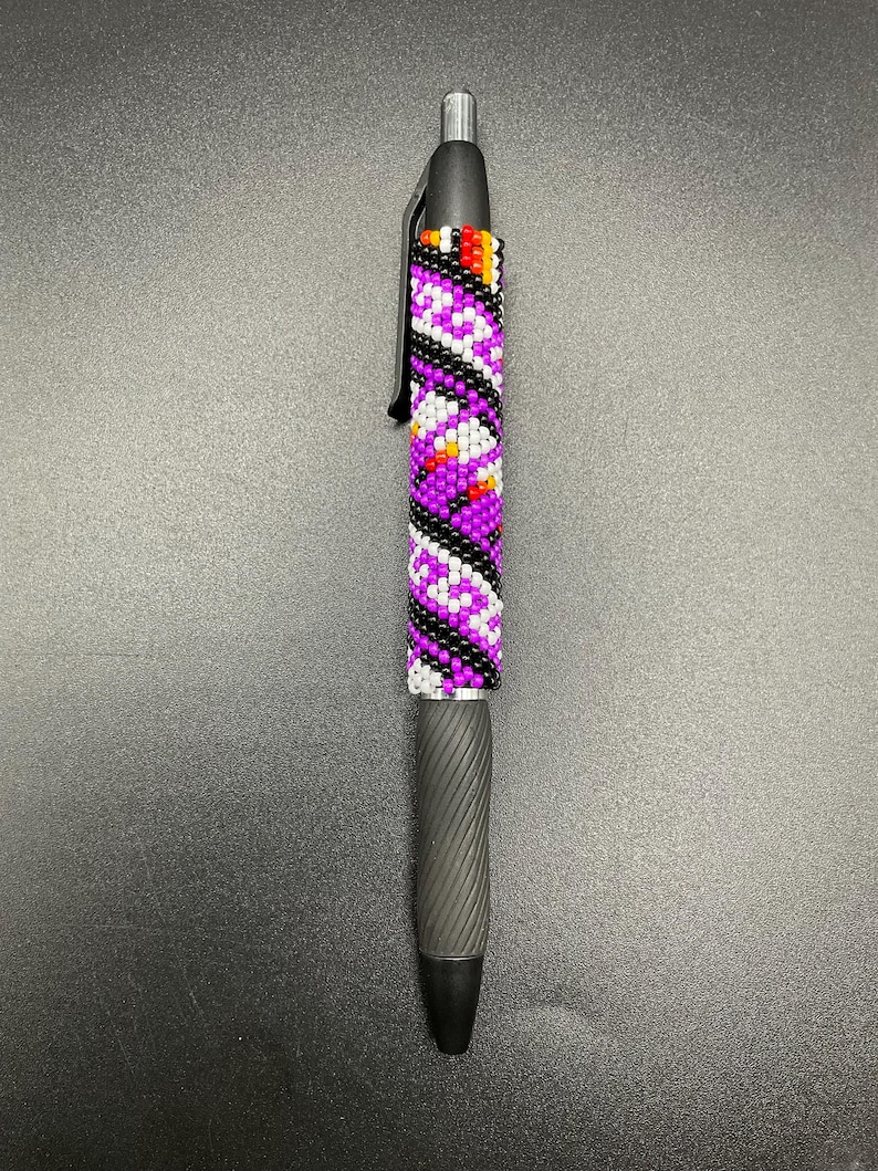 Native American Beaded Pen - Etsy