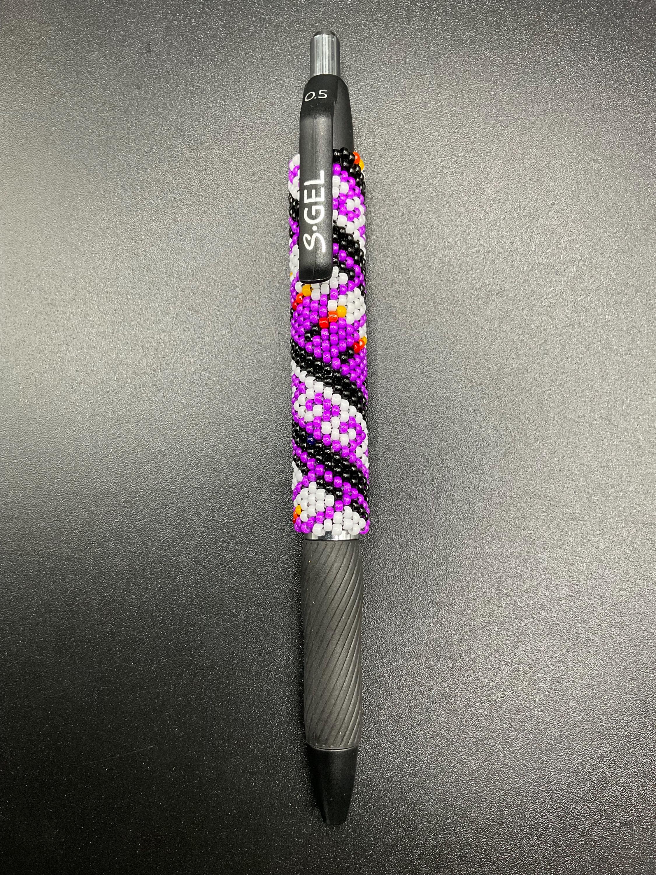 Native American Beaded Pen - Etsy